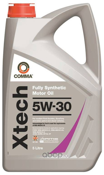 Масло моторное Comma 5W-30 Синтетическое - купить в интернет-магазине ...