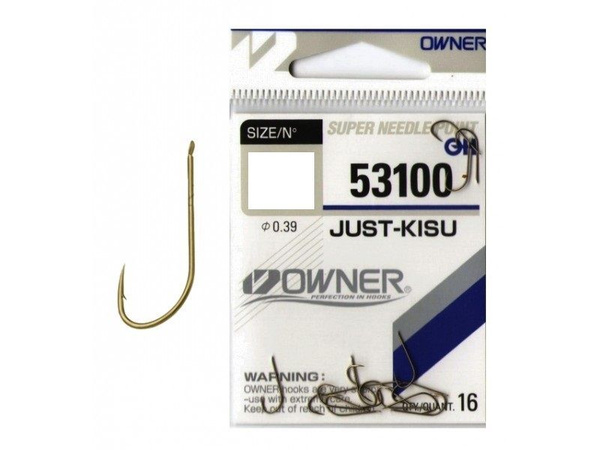 Крючки Owner 53100 Just-Kisu №14 16шт купить на OZON по низкой цене ...