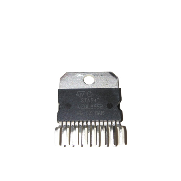 Микросхема STA540. Четырехканальный аудиоусилитель класса АВ, 4 х 13Вт ...