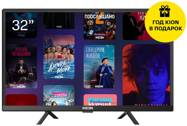 Купить телевизор KION 32" HD Ready Smart TV (32H5L56KF ) с рамкой ...
