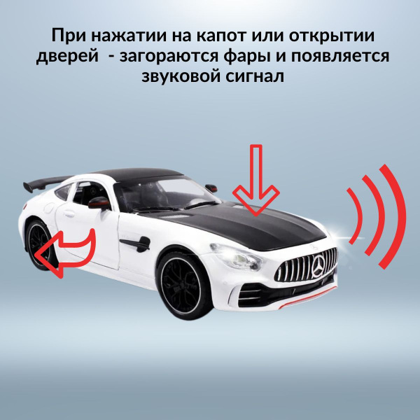 Металлическая игрушка машинка с квадроциклом Тесла КиберТрак Tesla ...
