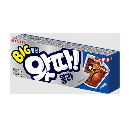 Жевательная резинка Lotte: WHATTA Big Bubble Gum Cola - Вкус колы ...