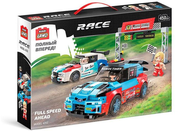 Конструктор KARILAND RACER "Полный вперед!" KC4202 - купить с доставкой ...