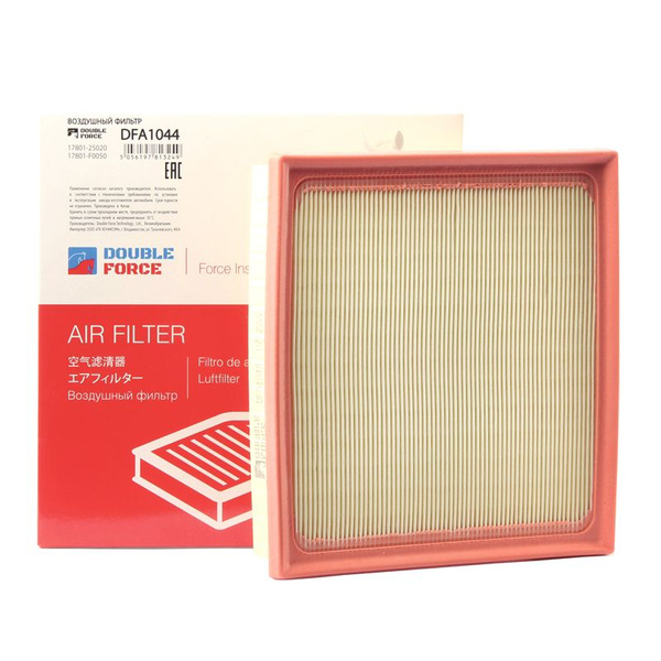 Характеристики Фильтр воздушный для Тойота, Лексус DOUBLE FORCE арт. DFA1044 TOYOTA CAMRY V70 ...