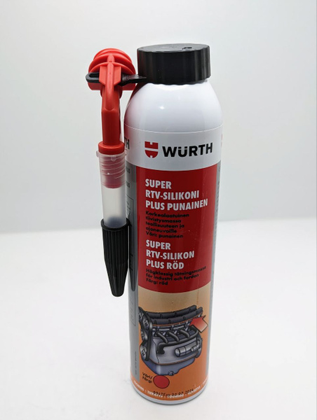 WURTH 08933312 герметик красный HITEMP-(SUPER-RTV)-RED . Аналог Victor ...