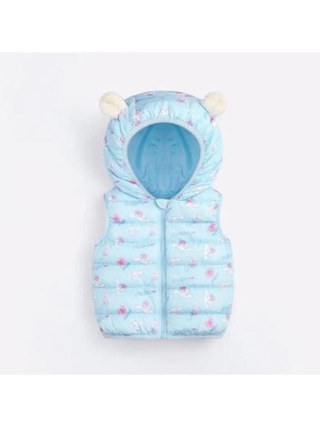 Жилет Мальчики, Девочки THANHDAT голубой, размер 110 Китай купить c доставкой на OZON по низкой ...