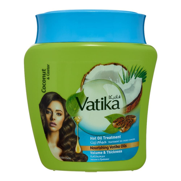 Dabur Маска для волос Vatika Hair Mask Volume & Thickness Coconut ...