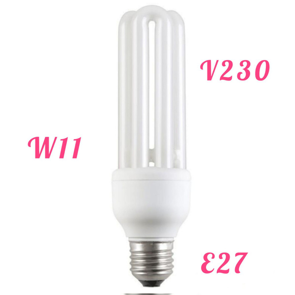 Зоо лампа (11Вт/Е27-230В) люминесцентная энергосберегающая для ...