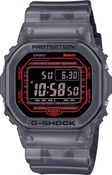 Характеристики Японские наручные часы Casio DW-B5600G-1 мужские ...