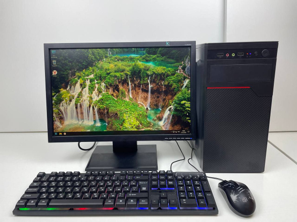 Моноблок 19" Компьютерс Компьютер Intel 4 ядра/4GB/SSD-128/Монитор-19 ...