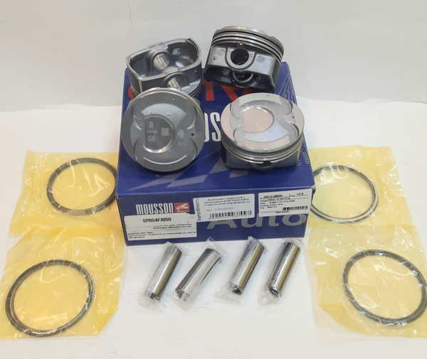Ремонтные поршни с кольцами Hyundai Kia GDI +0.50 G4FD/ G4FJ Mousson ...