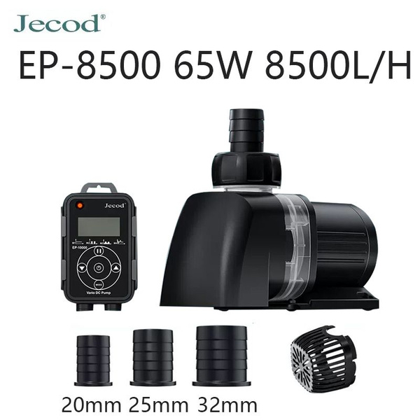 Новый бесшумный мини-циркуляционный водяной насос jebao jecod EP-8500 мощностью 65 Вт 8500 л/ч ...