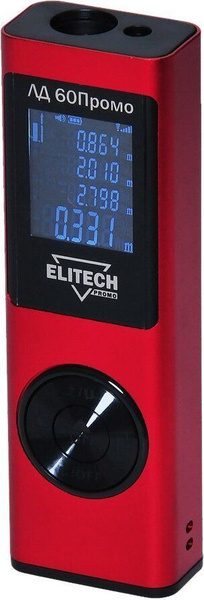 Купить Лазерный дальномер Elitech ЛД 60 Промо по выгодной цене в ...
