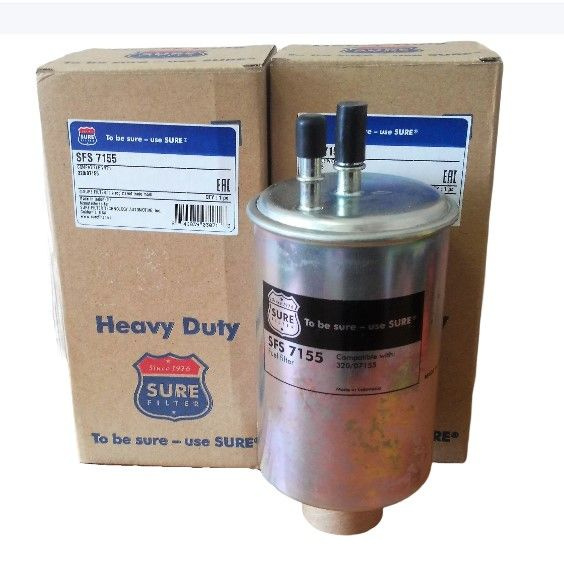 Фильтр масляный Sure filter Фильтр топливный со сливом JCB 3CX/4CX дв ...