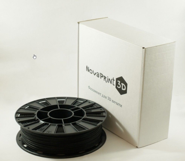 Филамент NovaPrint 3D, Пластик PA-GF30, Черный - купить с доставкой по ...