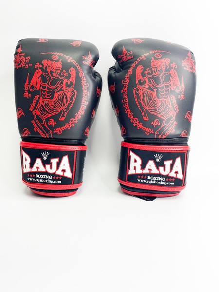 Боксерские перчатки Raja Snake черные купить на OZON по низкой цене ...