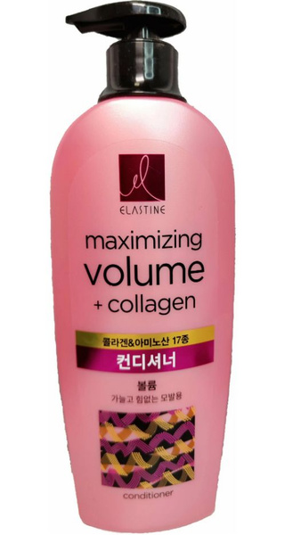 LG Elastine Maximizing Volume + Collagen Кондиционер для придания объема волосам 680 мл - купить ...