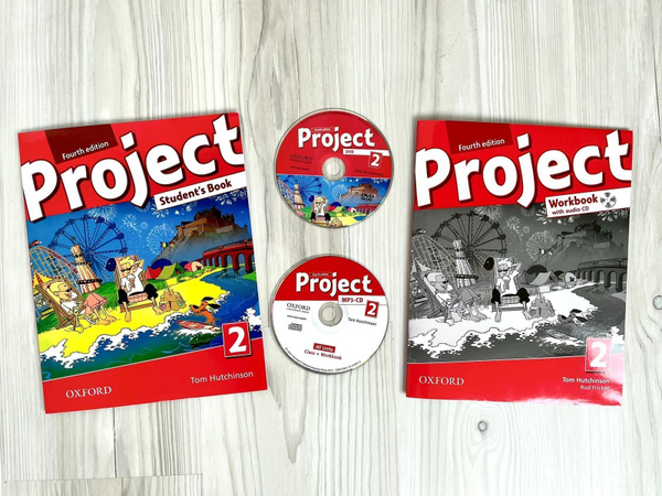 Project 2 Fourth Edition Комплект-Учебник+Рабочая Тетрадь+Диск ...