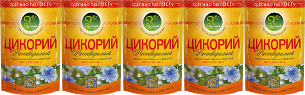 Цикорий Здравник растворимый, комплект: 5 упаковок по 85 г - купить с ...