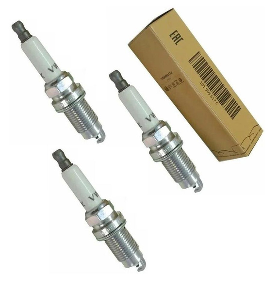 Комплект свечей зажигания, 3 шт. VAG 101 905 617 C - SKODA OCTAVIA (04 ...
