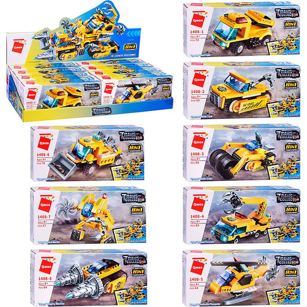 Конструктор Строительная техника 1408 QMAN (8в1) - купить с доставкой по выгодным ценам в ...