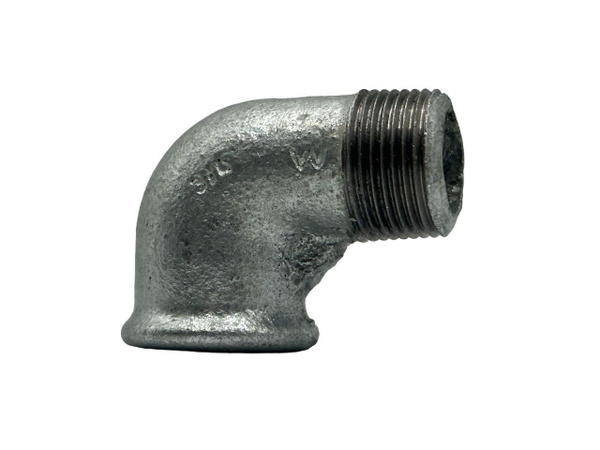 Угол 90 градусов оцинкованный, Atusa, арт. 92, ВР/НР, 1 1/2", 9205007 ...
