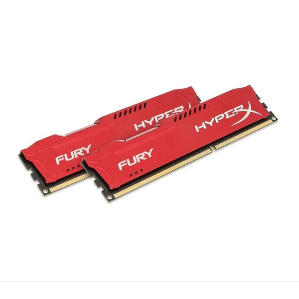 Модуль оперативной памяти HyperX DDR3 1866 МГц красный 2x8 ГБ (Fury ...