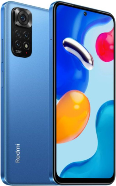 Смартфон Xiaomi Redmi Note 11S 5G 64 ГБ 4 ГБ Голубой IPS 2 SIM купить c ...