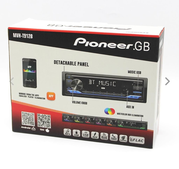 Автомобильная магнитола Bluetooth Pioneer.gb 9121 DIN - купить в ...