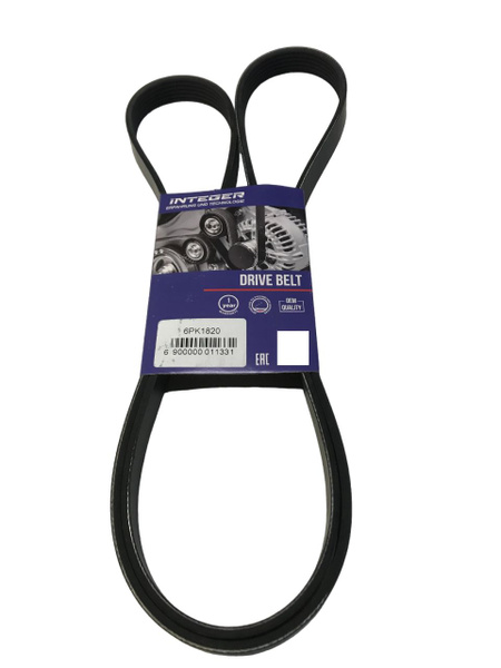 Ремень приводной навесного оборудования Рено Logan Логан Largus Ларгус Duster Дастер 6PK1822 ор ...