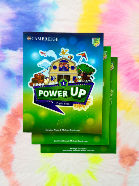 Power Up 1. Полный комплект Pupil's Book, Activity Book, Home Booklet ...