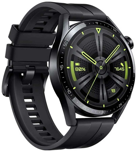 Купить смарт-часы HUAWEI WATCH GT3 Jupiter-B29 Black, экран 1.43 ...