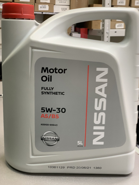 Масло моторное Nissan 5W-30 Синтетическое - купить в интернет-магазине ...
