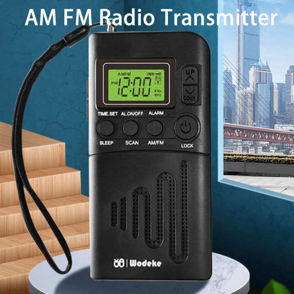 Радиоприемник Большой экран Стабильный сигнал с антенной AM FM Радио ...