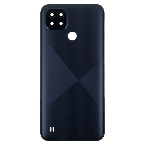 Крышка для Realme C21 (RMX3201) (черная) купить на OZON по низкой цене ...