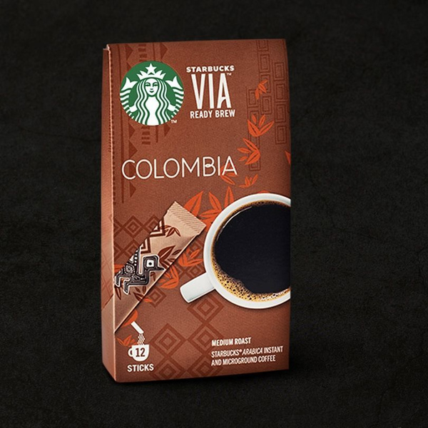 Напиток кофейный растворимый Starbucks Via Colombia Roast 12 шт ...