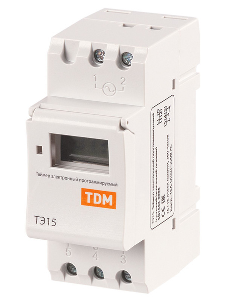 Таймер цифровой недельный ТЭ 15 16А 230V - купить по выгодной цене в ...