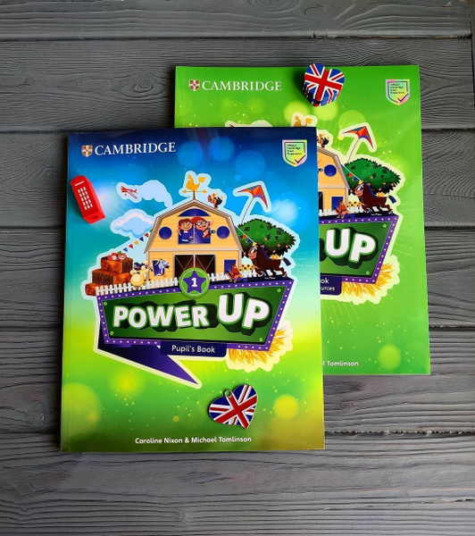 Power Up 1 (С ОНЛАЙН КОДОМ) Pupil's Book + Activity Book + Home Booklet ...