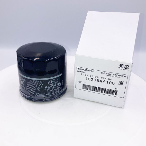 Фильтр масляный Subaru 15208AA100 WRX/LEVORG LEGACY IMPREZA FORESTER ...