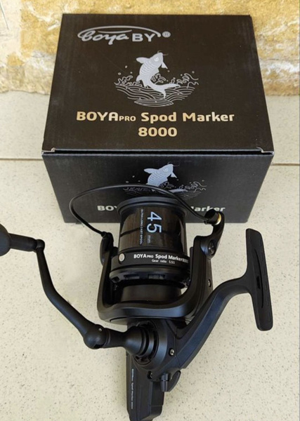 Катушка BoyaBY Для рыбалки//, 8000 купить по низкой цене с доставкой в интернет-магазине OZON ...