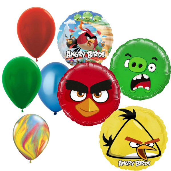Набор воздушных шаров Энгри Бердз (Angry Birds) - купить в интернет ...