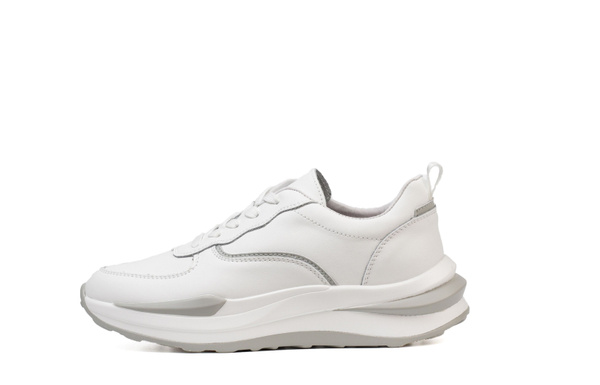 Кроссовки Женский HELENA BERGER Натуральная кожа, размер 36 F Демисезон Шнурки Без каблука ...