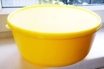 Контейнер пищевой Tupperware, диаметр 250 мм. высота 120 мм., объем 4000 мл - купить по выгодной ...