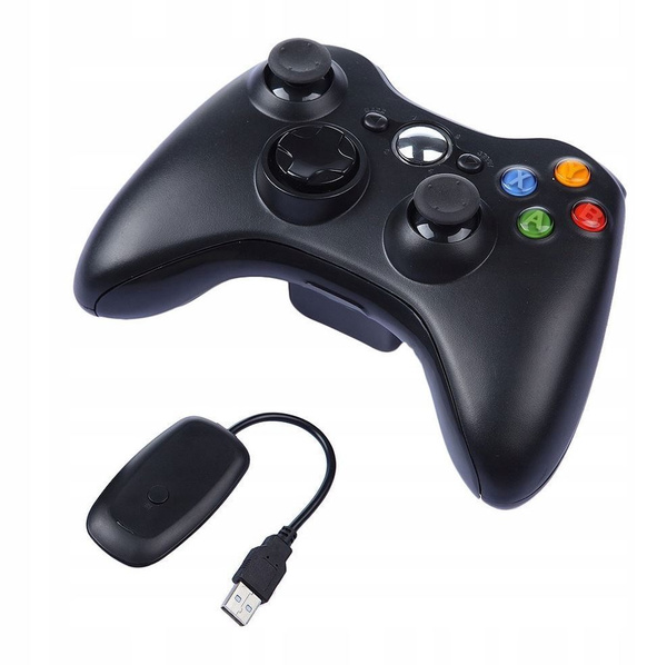 Геймпад Беспроводной джойстик (геймпад) с адаптером для Xbox 360 и ПК ...