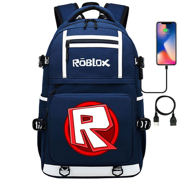 Рюкзак Роблокс Roblox светящийся, синий, С USB и Jack 3.5 - купить с ...