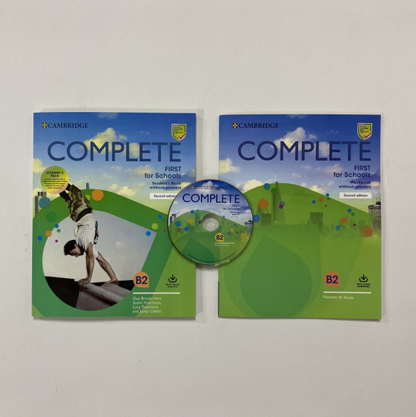 Complete FIRST for Schools B2, Student's book, Workbook + CD (учебник ...