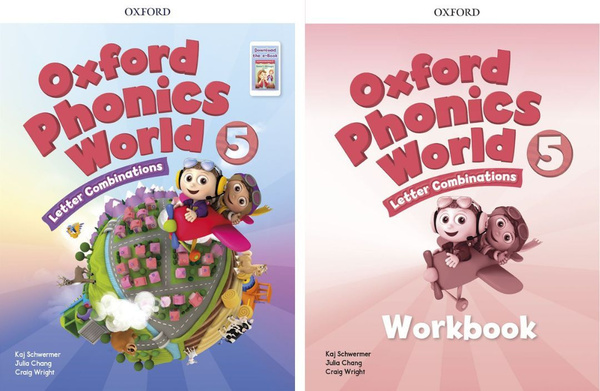Oxford Phonics World: Class Book with Online Resource + Workbook / K ...