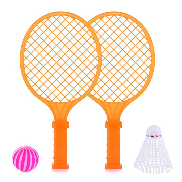 Набор ракеток 628 "Турнир" (в комплекте: с мячиком и воланом) в сетке ...