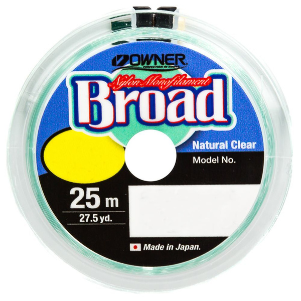 Монофильная леска для рыбалки OWNER BROAD new по 25 м купить по ...