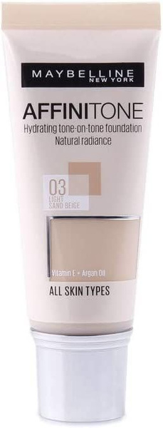 Maybelline New York Тональный крем для лица Affinitone №03 Sand Beige ...